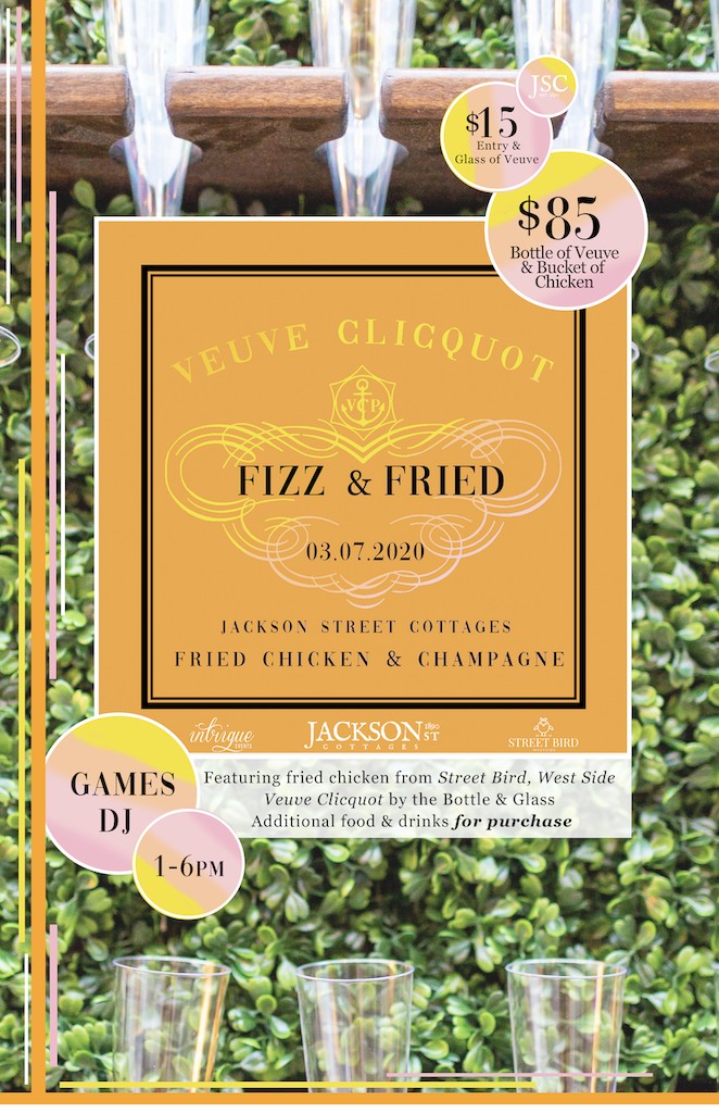 Fizz & Fried! - A Fried Chicken & Champagne Affair Tickets | Tobin's ...
